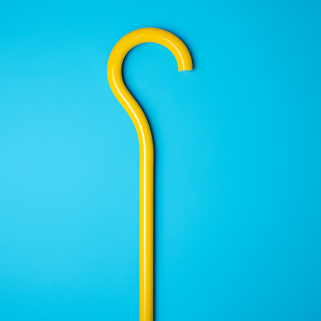 Rubber Ducky - Solid Yellow Acrylic Walking Stick – Neo Walk